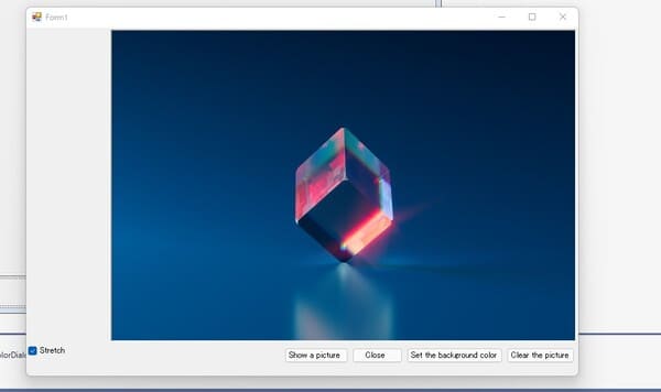 VB (Visual Basic)でPictureBoxを使いピクチャ ビューアーのチュートリアルをしてみるが・・・